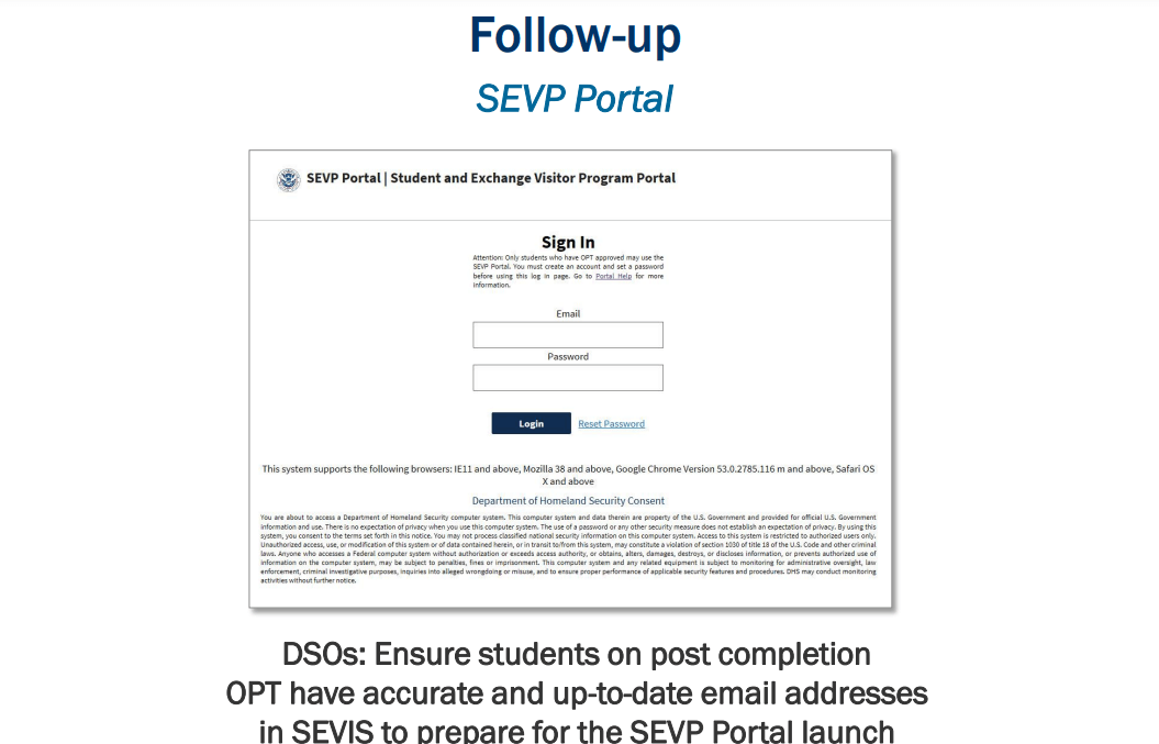 OPT SEVP的更新流程，如何24小时内找到Volunteer？ - F1OPT延期/挂靠/转学/F签激活